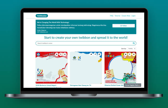 Twibbonize | The visual campaign platform